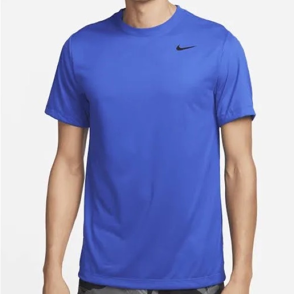 Nike | Tops | Royal Blue Nike Dry Fit Tee | Poshmark